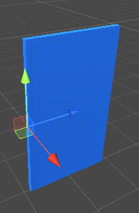 מיקום אובייקט ציר דלת Unity