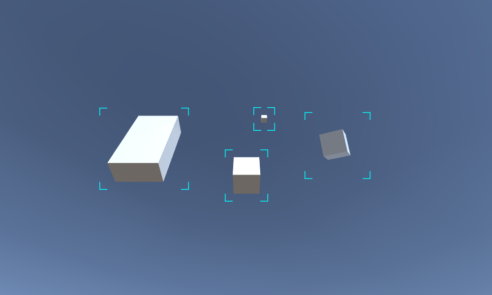 Unity Target Indicator באמצעות OnGUI().